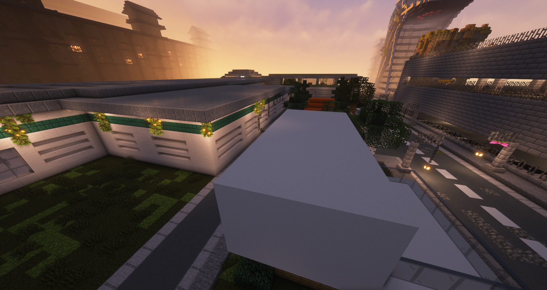 Apocalypse City build by the Artful Community Minecraft Map