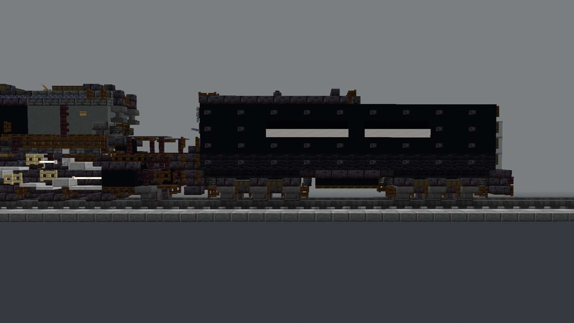 Minecraft Southern Pacific AC-12 Cab Forward Steam Locomotive Minecraft Map