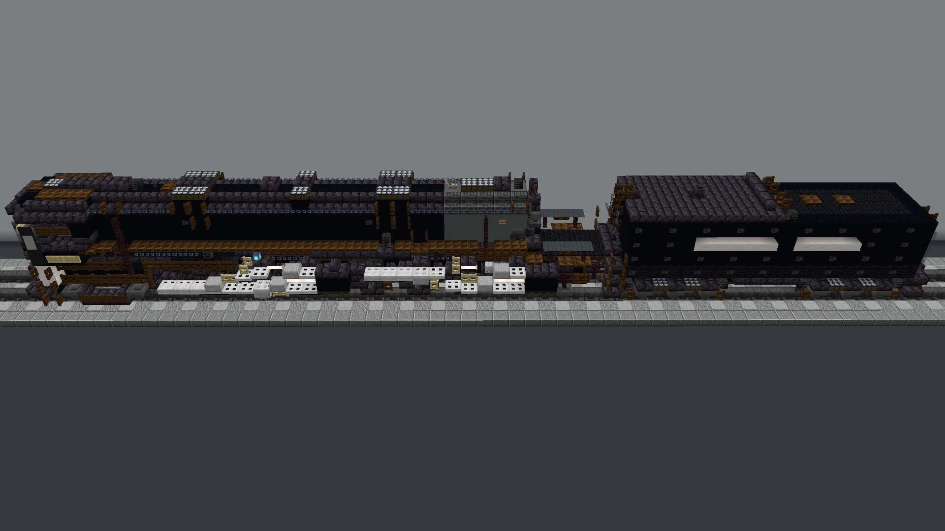 Minecraft Southern Pacific AC-12 Cab Forward Steam Locomotive Minecraft Map