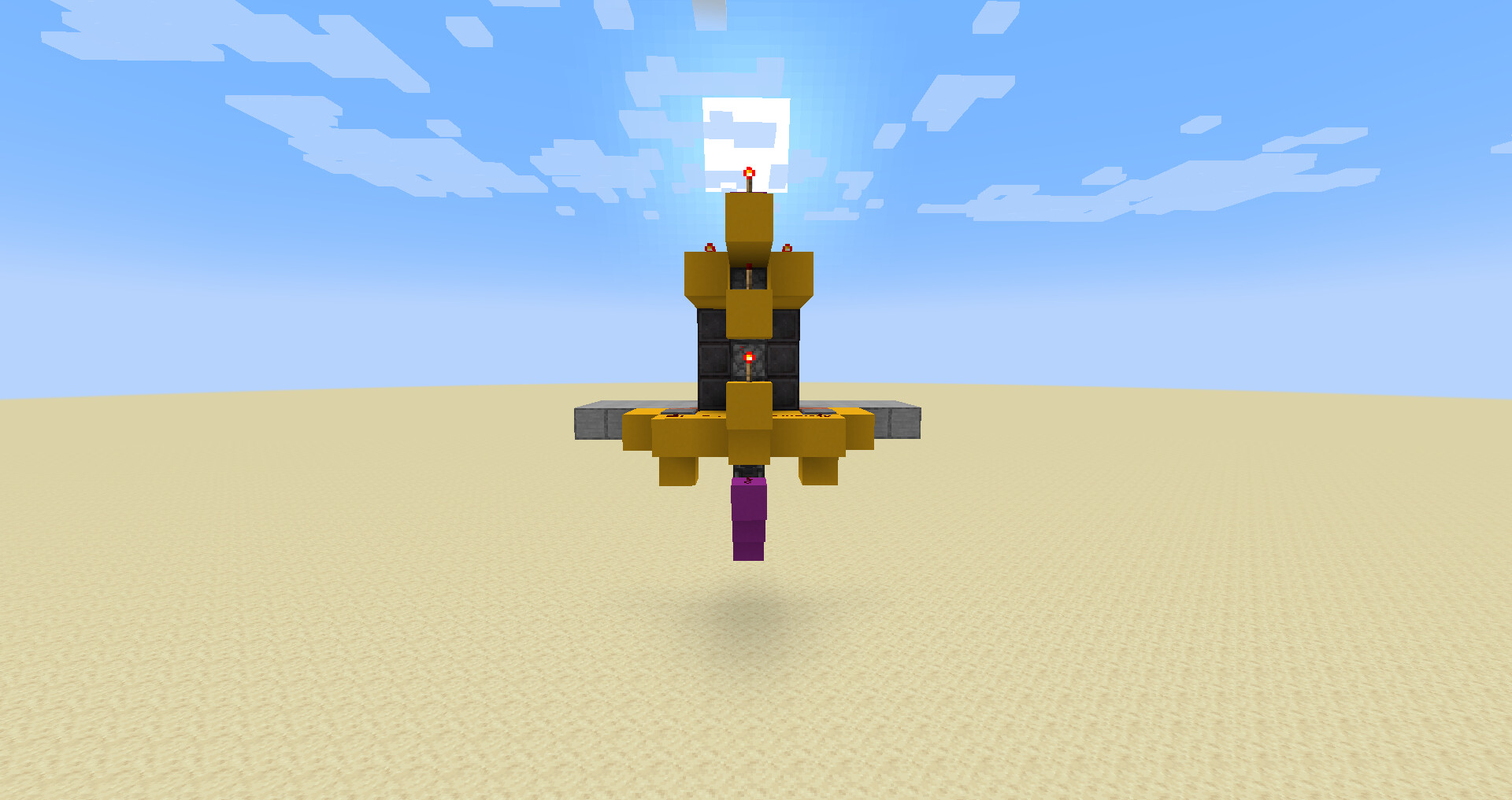 Entity Sensor Door Minecraft Map