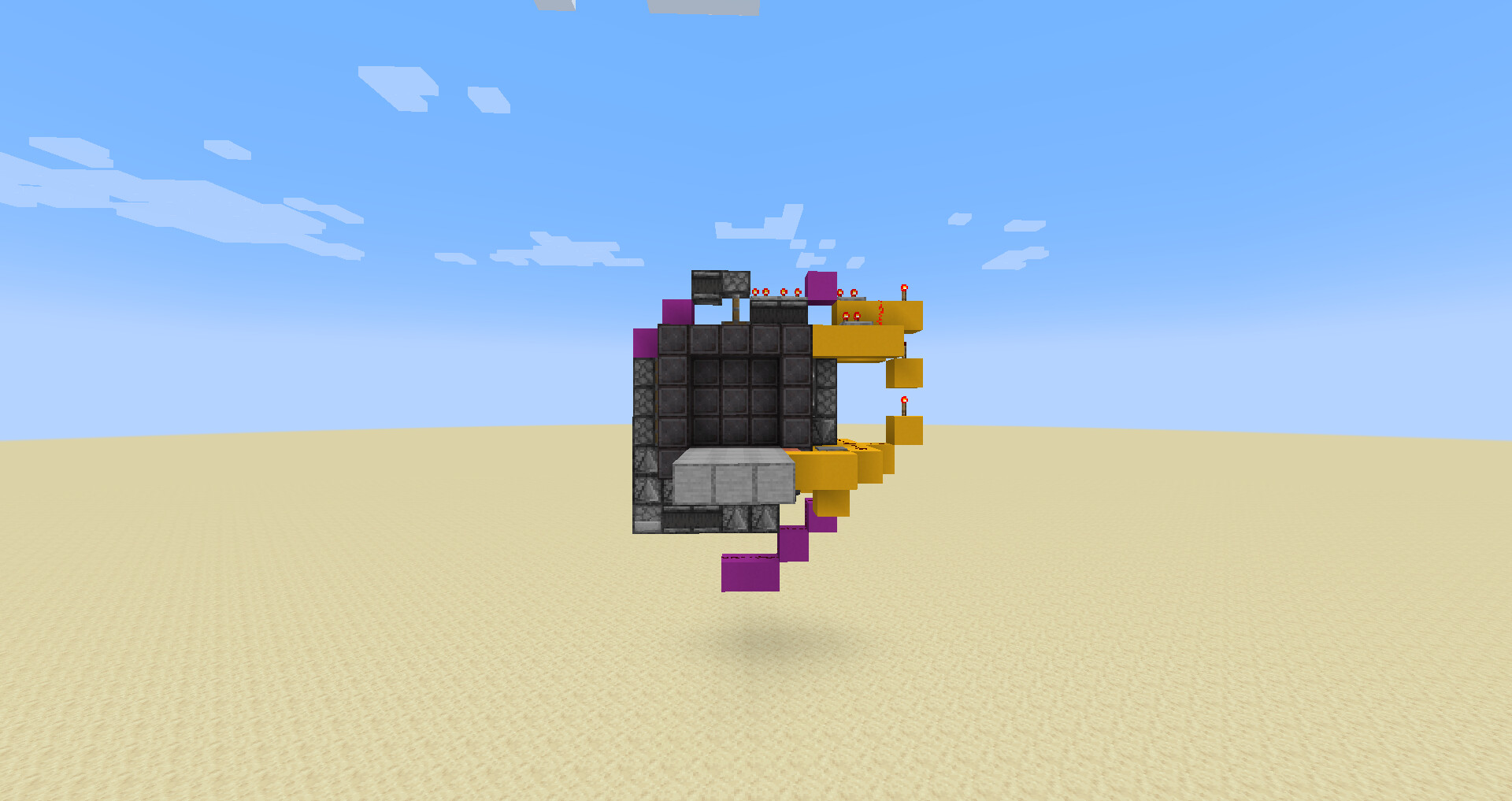 Entity Sensor Door Minecraft Map