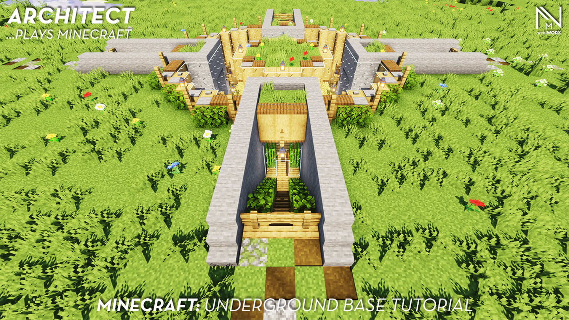 Minecraft Underground Base Minecraft Map