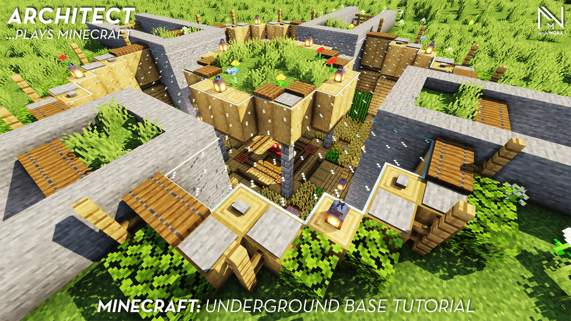 Minecraft Underground Base Minecraft Map