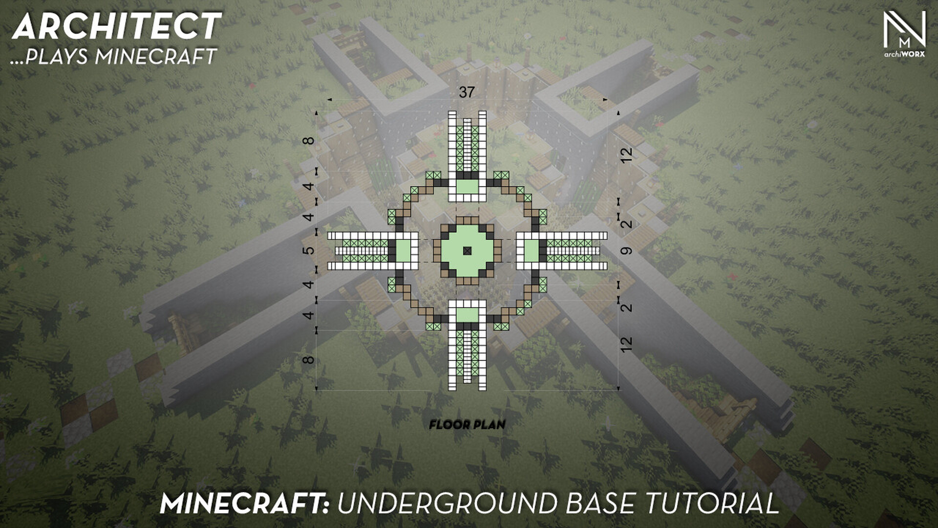 Minecraft Underground Base Minecraft Map