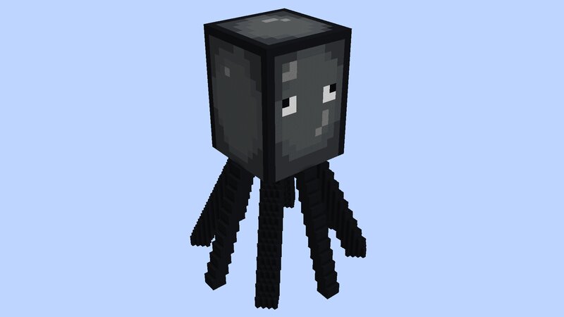 Squid Mob Statues Minecraft Map