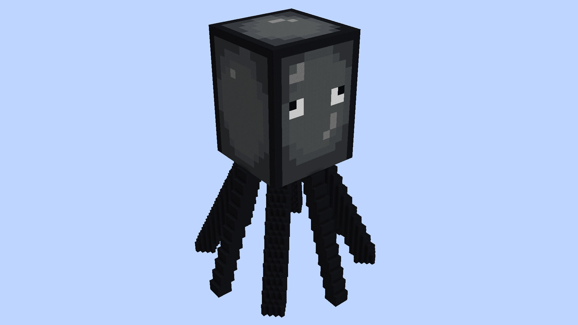 Squid Mob Statues Minecraft Map