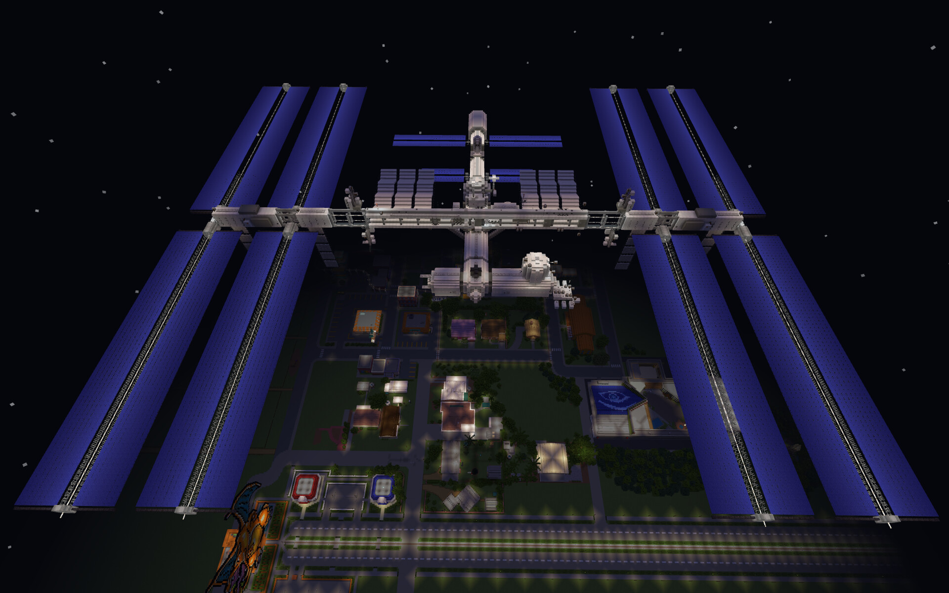ISS - International Space Station Minecraft Map