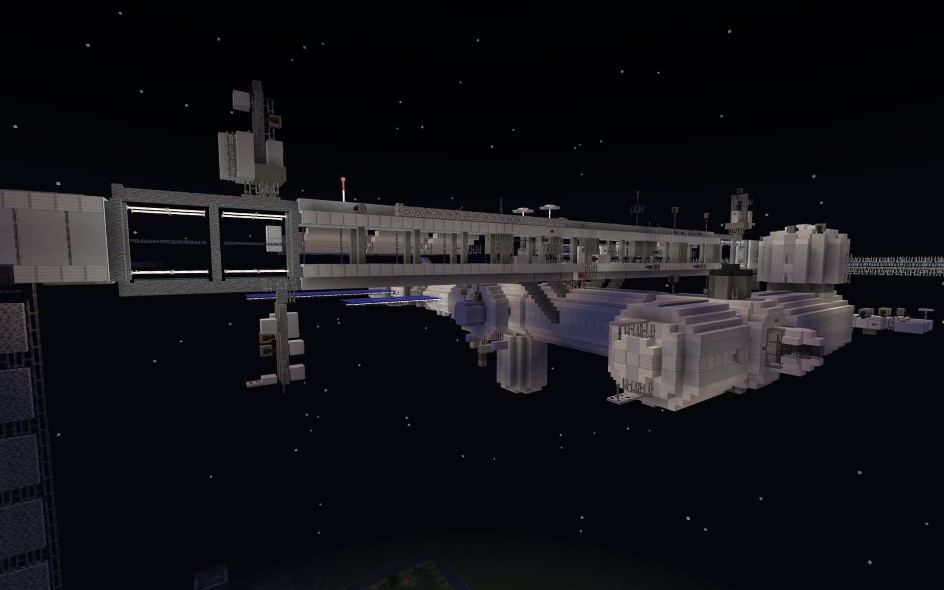 ISS - International Space Station Minecraft Map