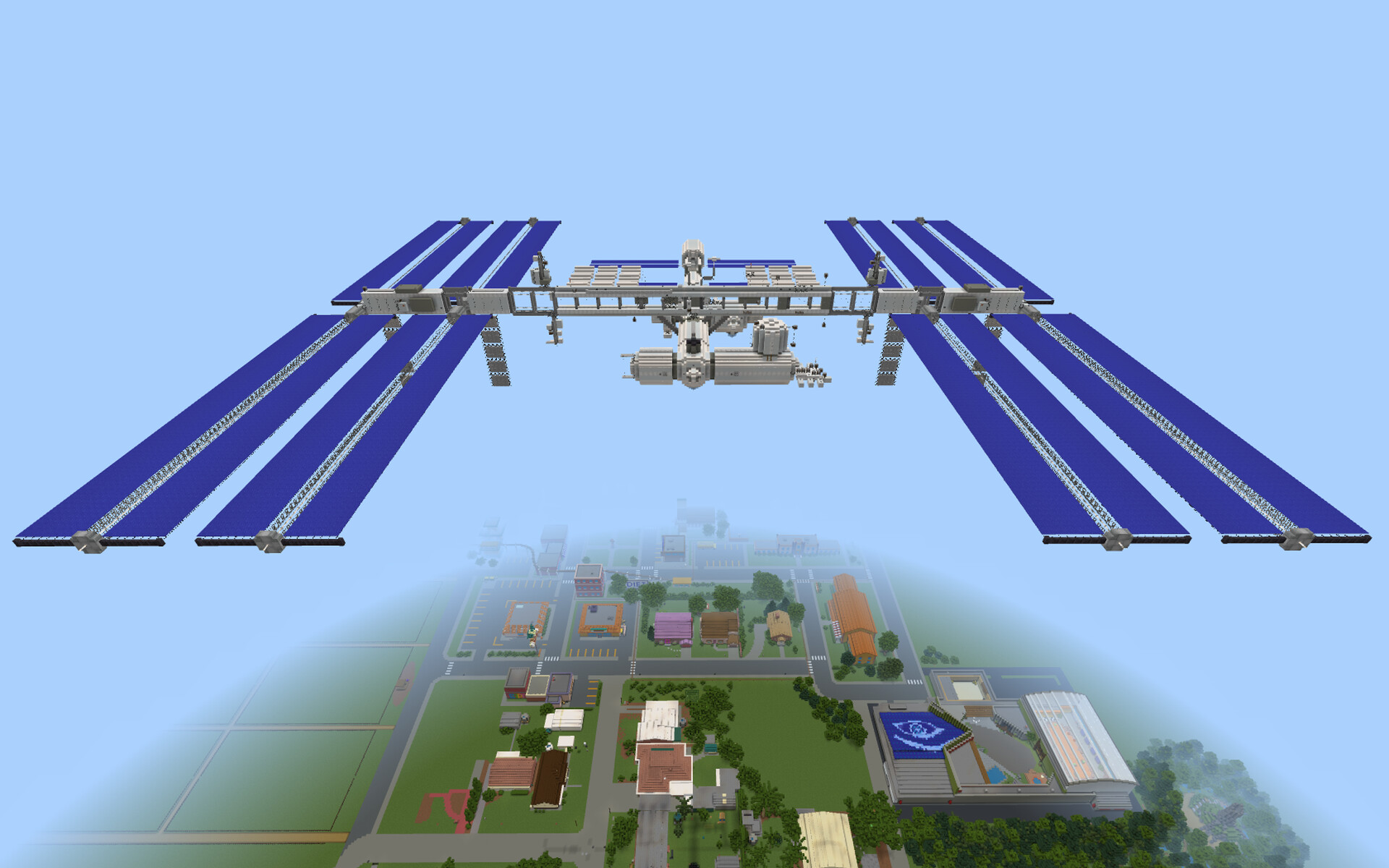 ISS - International Space Station Minecraft Map