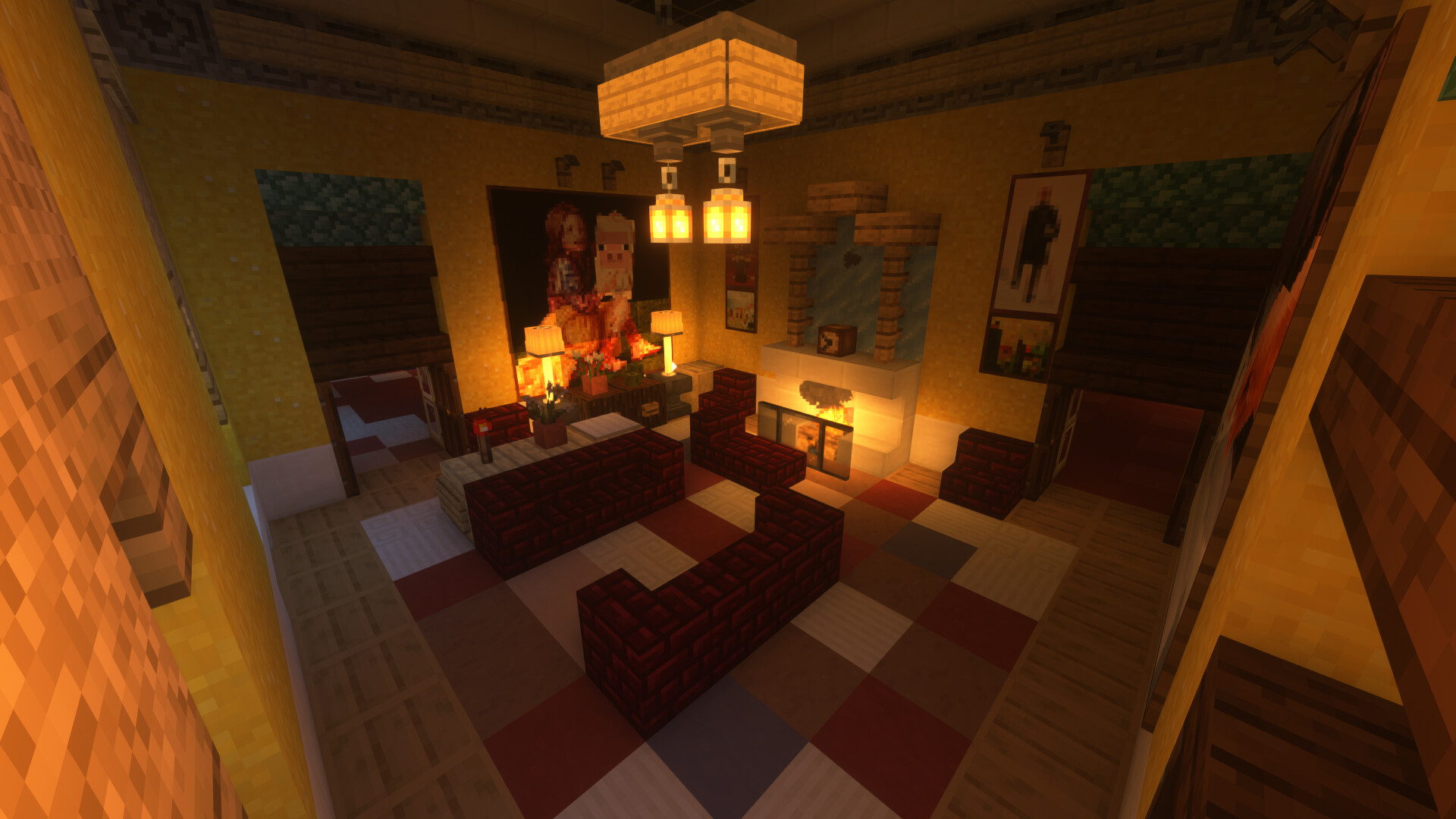 Small Stately home. Minecraft Map