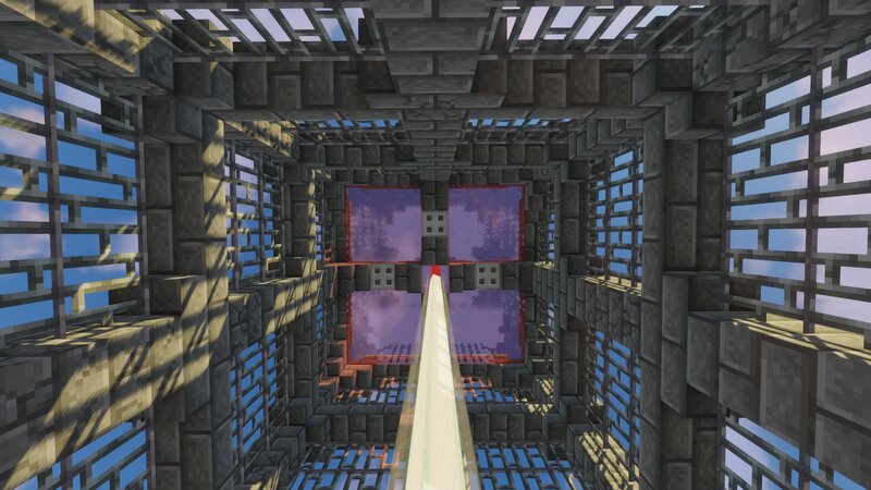 Simple Beacon Tower Minecraft Map