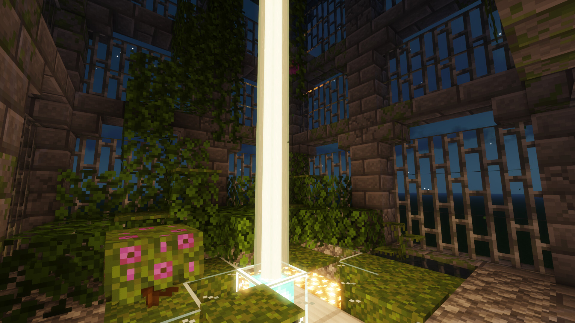 Simple Beacon Tower Minecraft Map