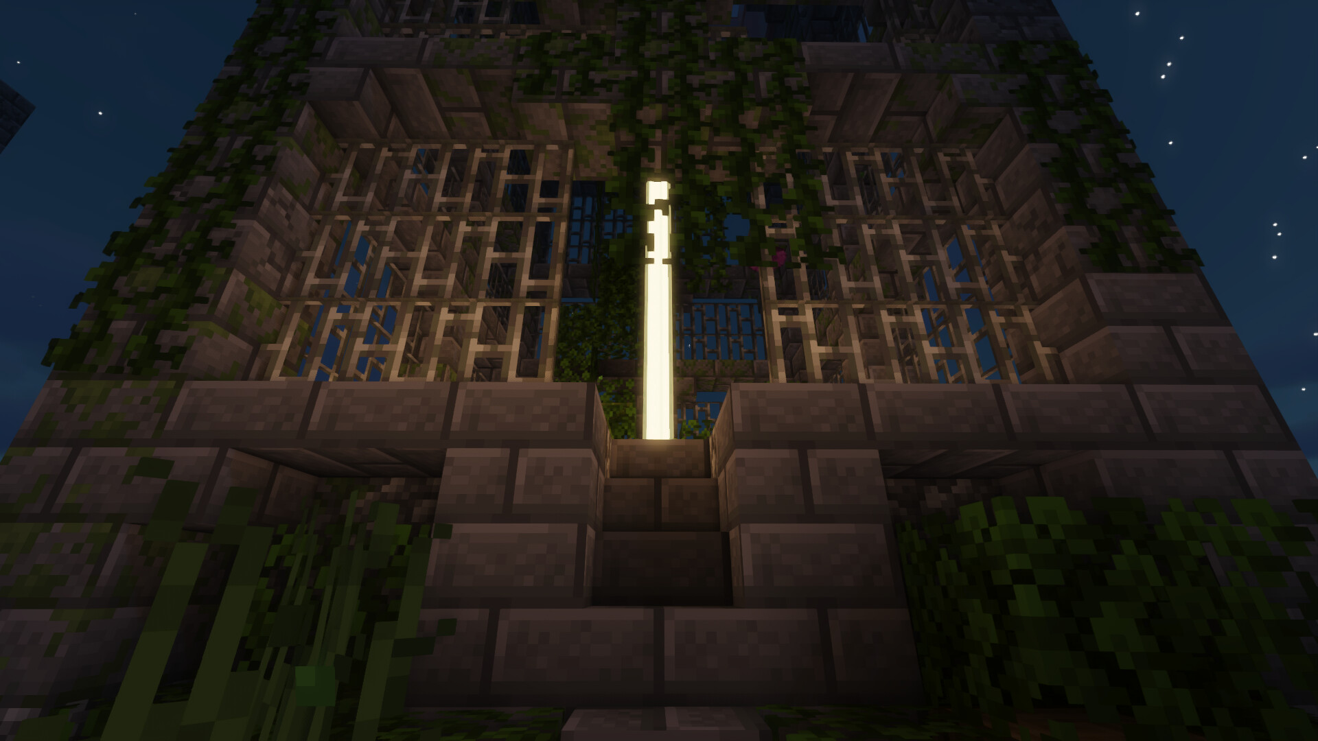 Simple Beacon Tower Minecraft Map
