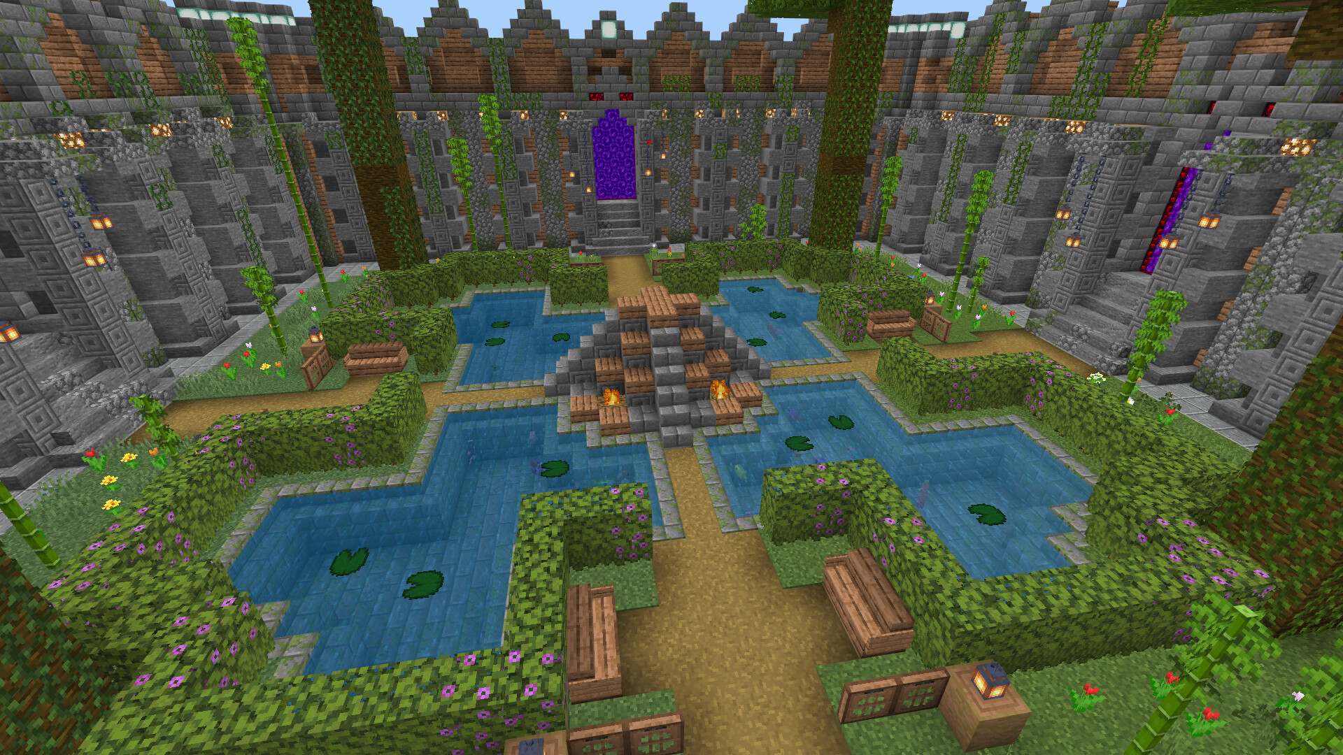 1v1 Build Battle Map Minecraft Map