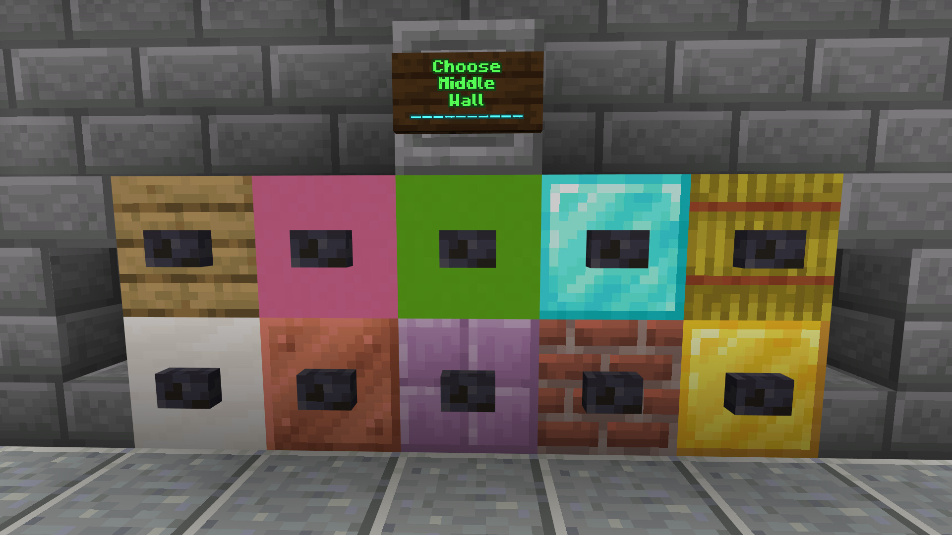 1v1 Build Battle Map Minecraft Map