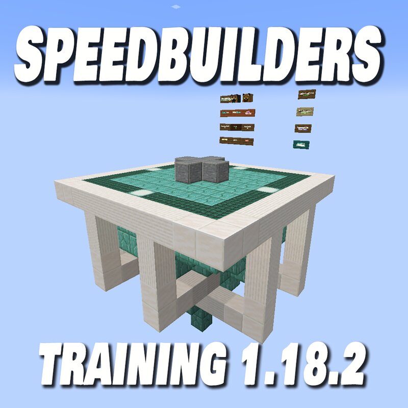 SpeedBuilders Training (1.18.2) Minecraft Map