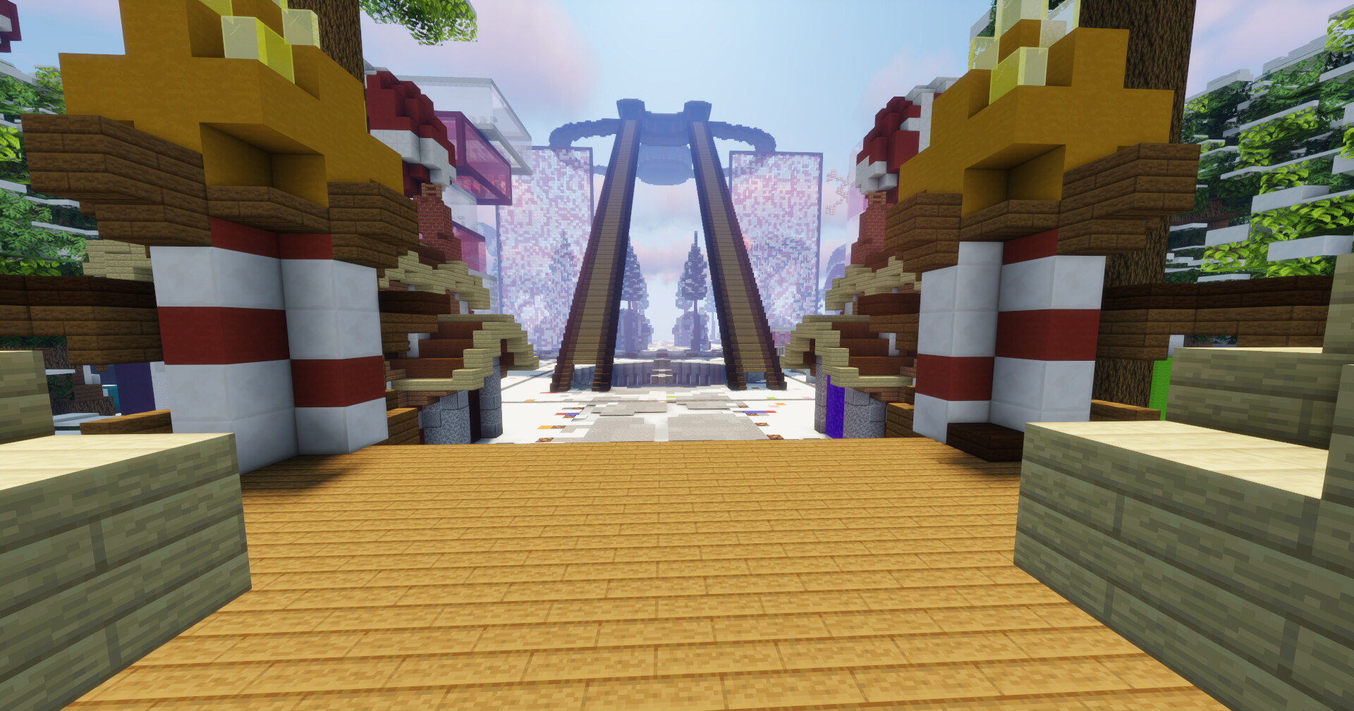 CHRISTMAS HCF Warzone 🎄 Minecraft Map