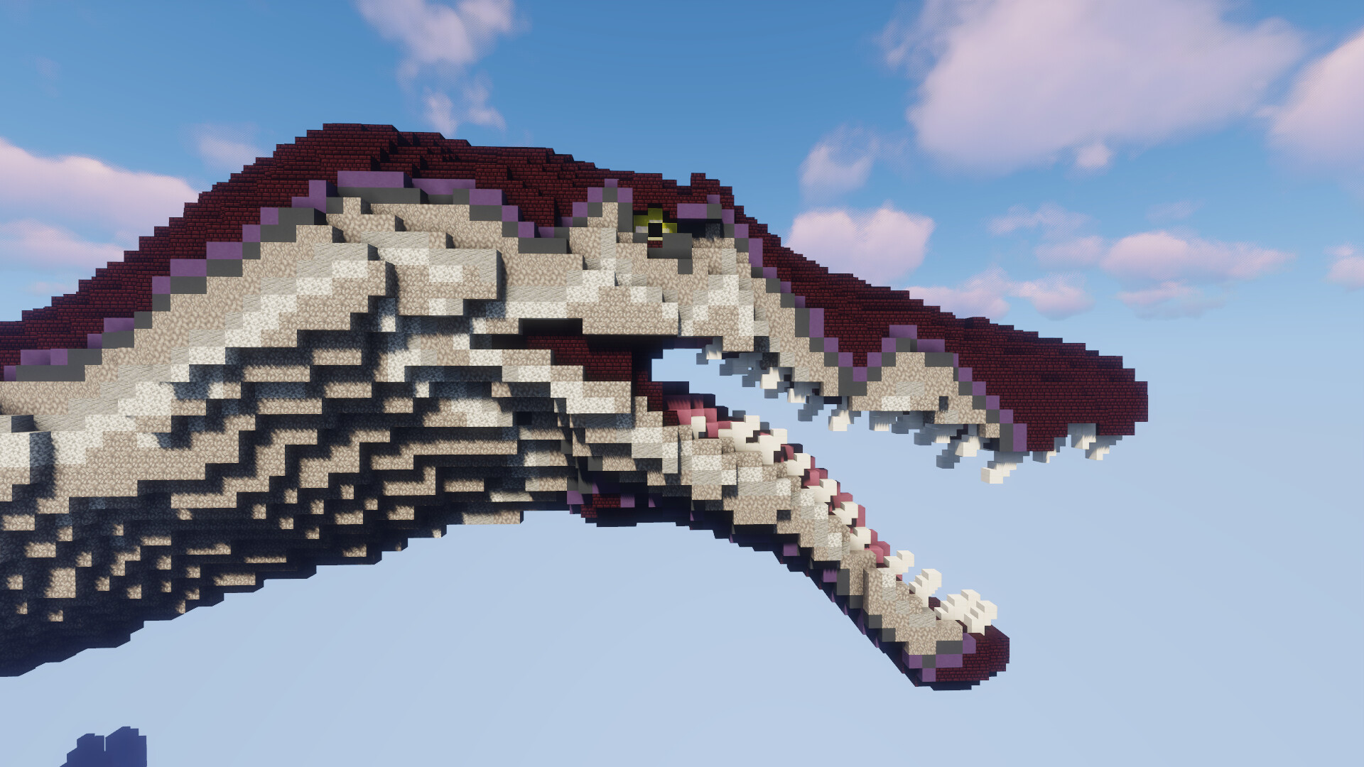 Spinosaurus aegyptiacus Minecraft Map