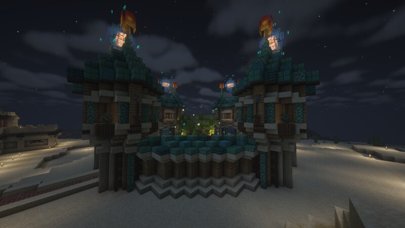 Small Server Spawn / Lobby Minecraft Map