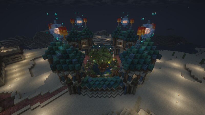 Small Server Spawn / Lobby Minecraft Map
