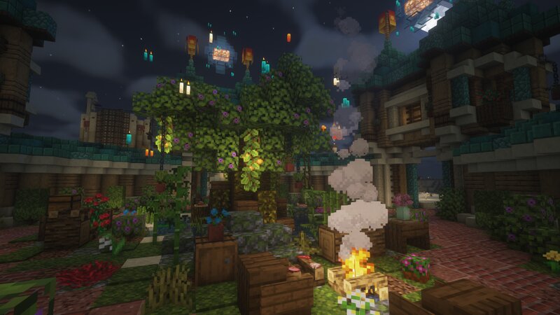 Small Server Spawn / Lobby Minecraft Map