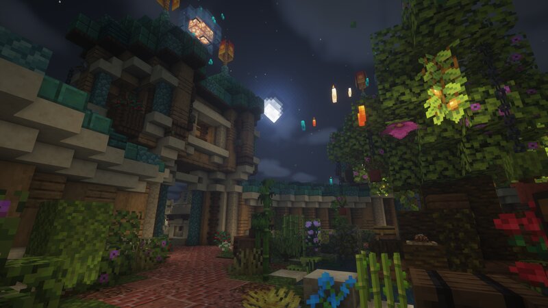 Small Server Spawn / Lobby Minecraft Map