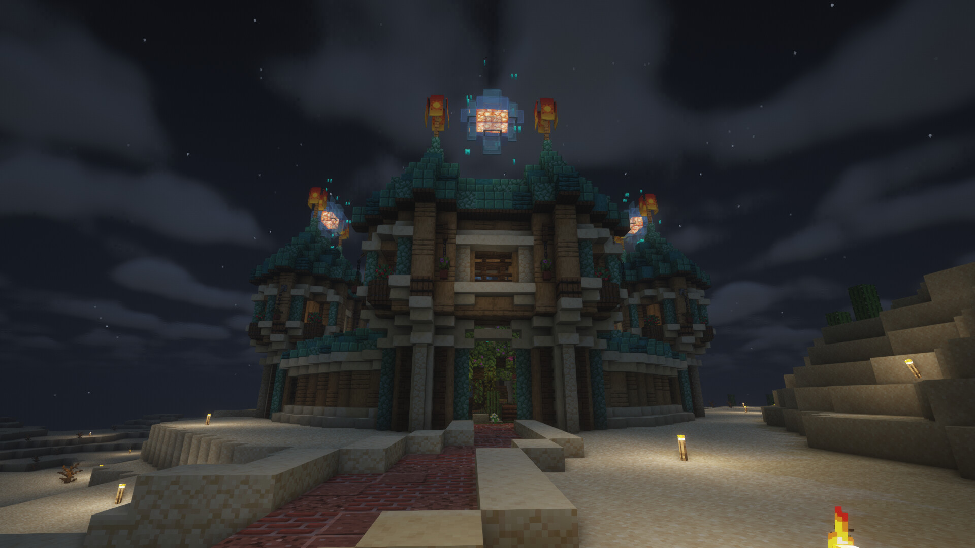 Small Server Spawn / Lobby Minecraft Map