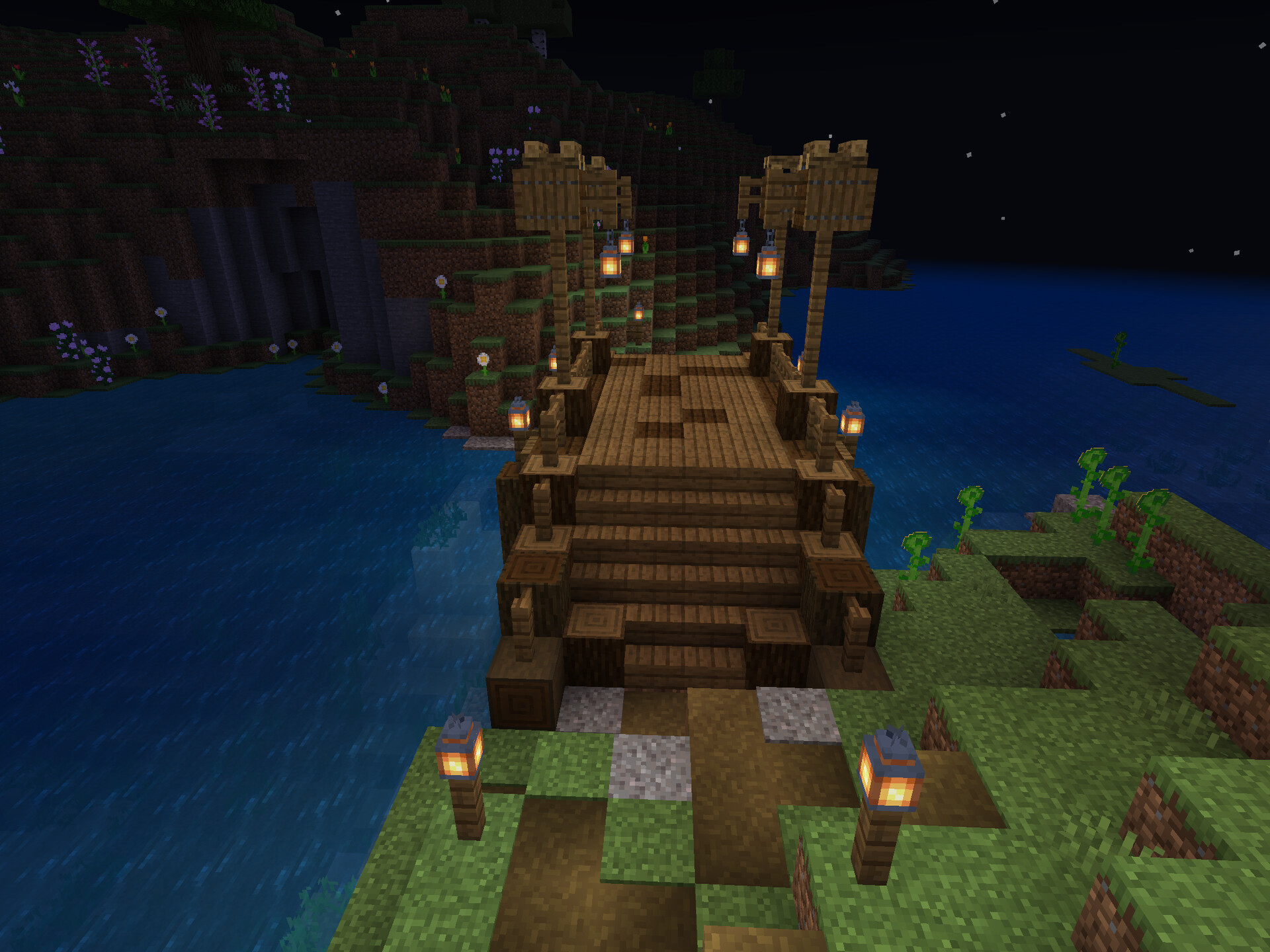 | Build - Medieval Bridge | Minecraft Map