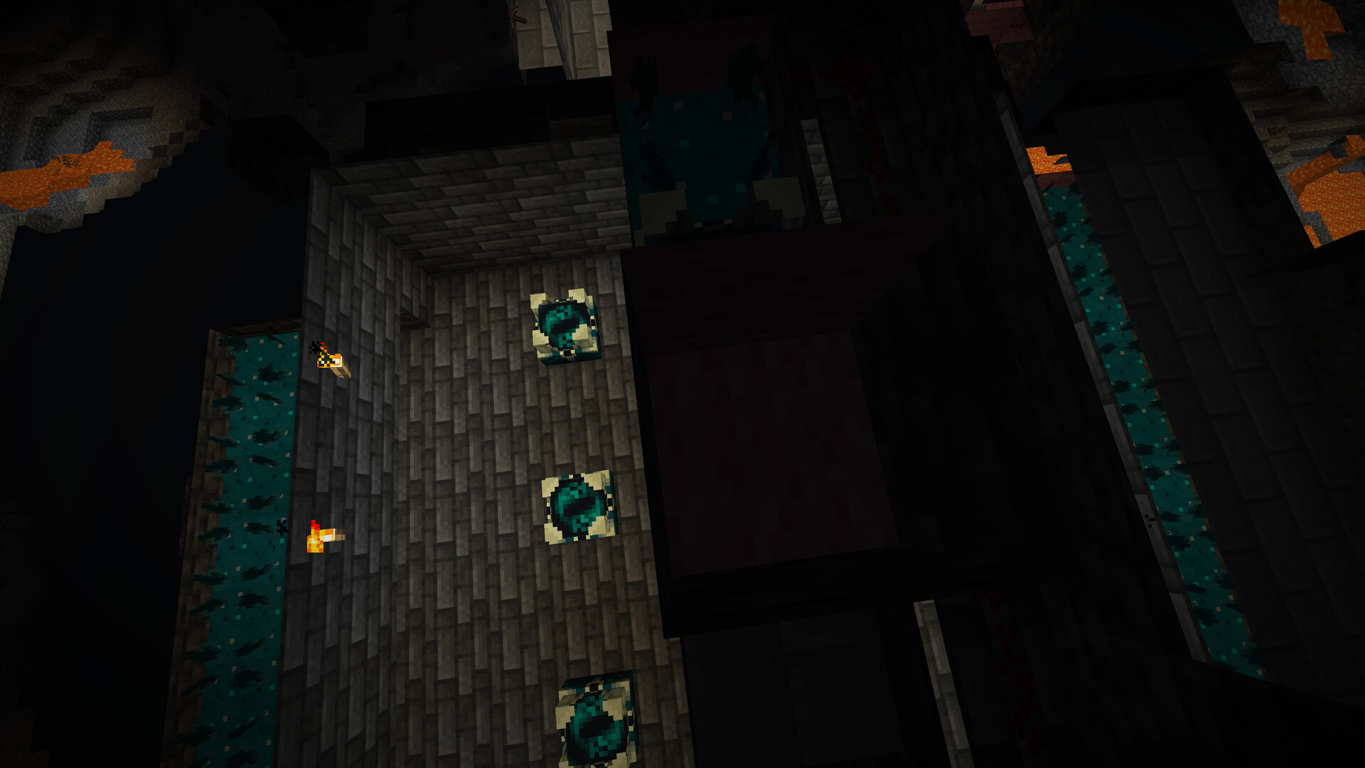 Warden trap Minecraft Map