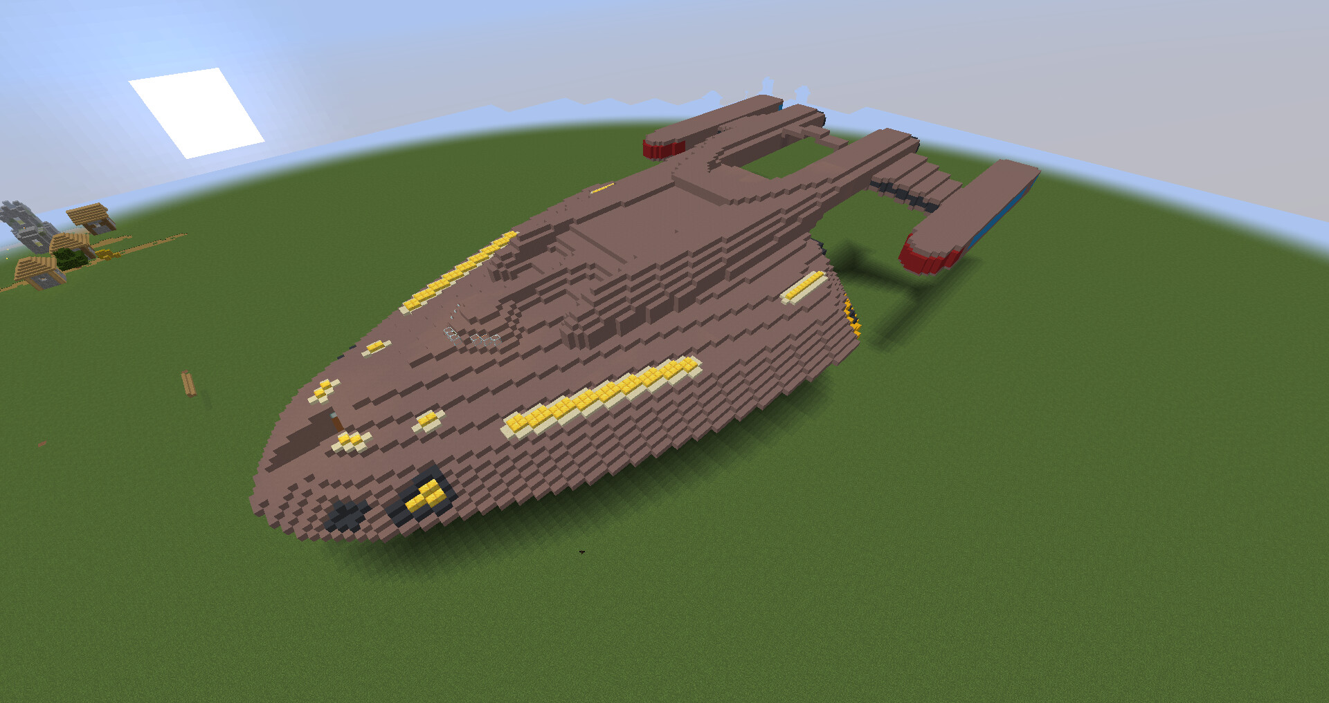 Norway class starship Minecraft Map