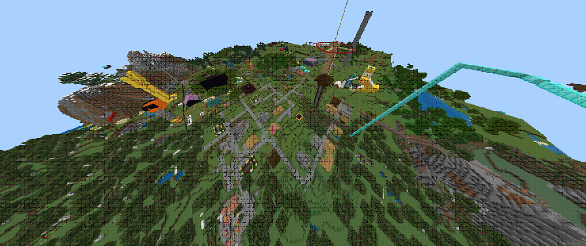 My weird world Minecraft Map