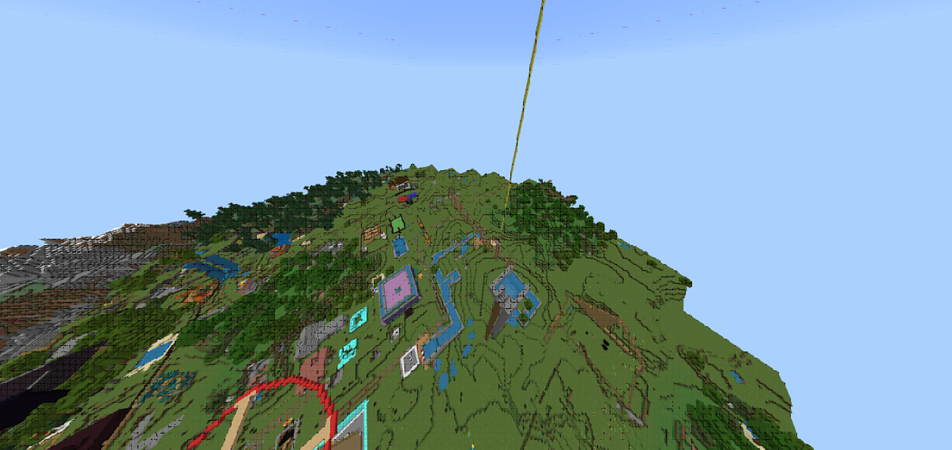 My weird world Minecraft Map