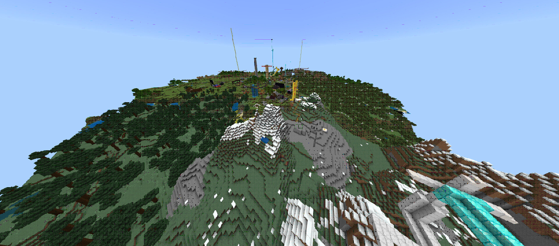 My weird world Minecraft Map