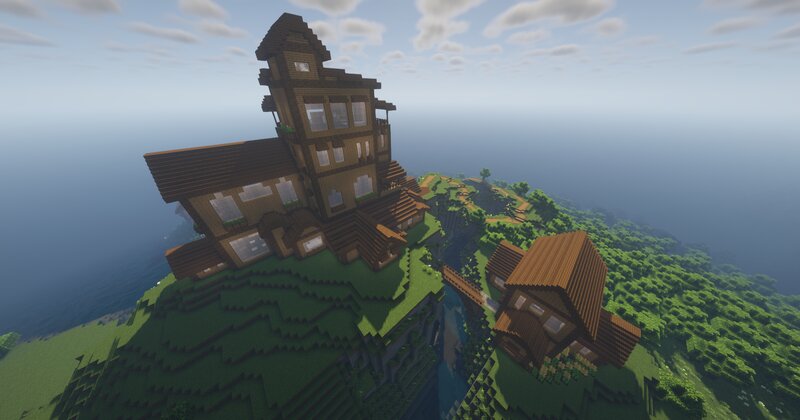 Cliffside Mansion Minecraft Map