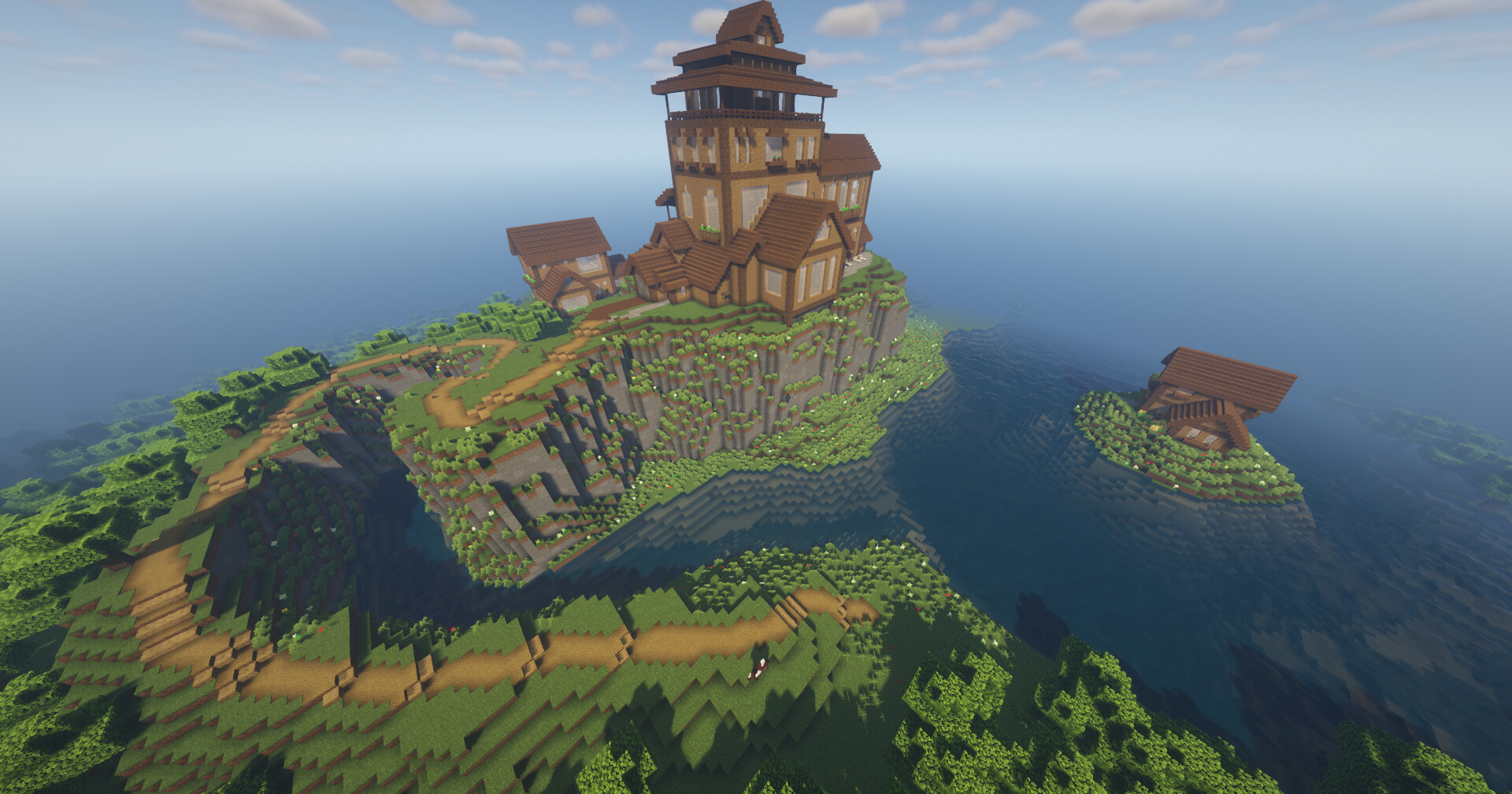 Cliffside Mansion Minecraft Map