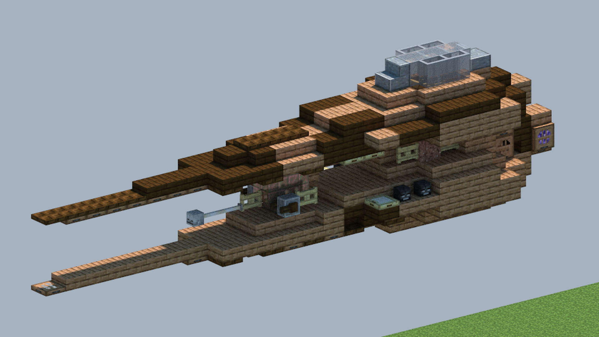 StarWars, Geonosian starfighter [With Download] Minecraft Map