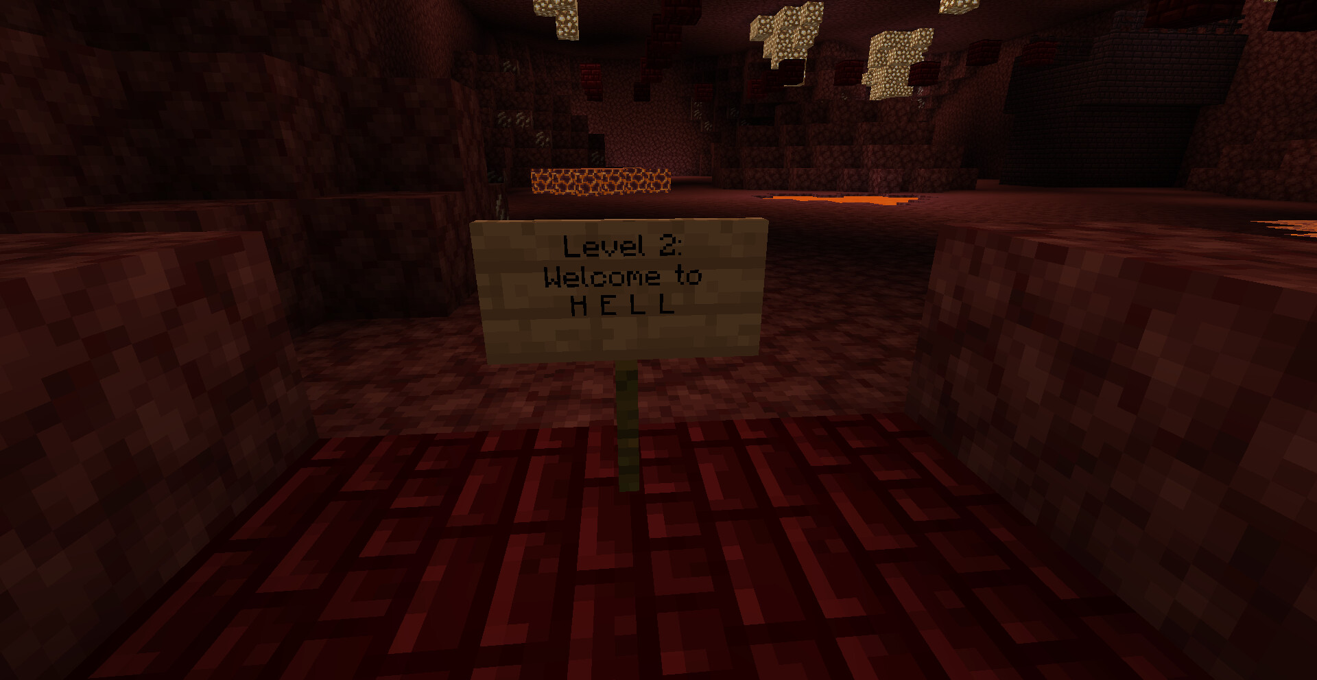 A Hellish Parkour Minecraft Map