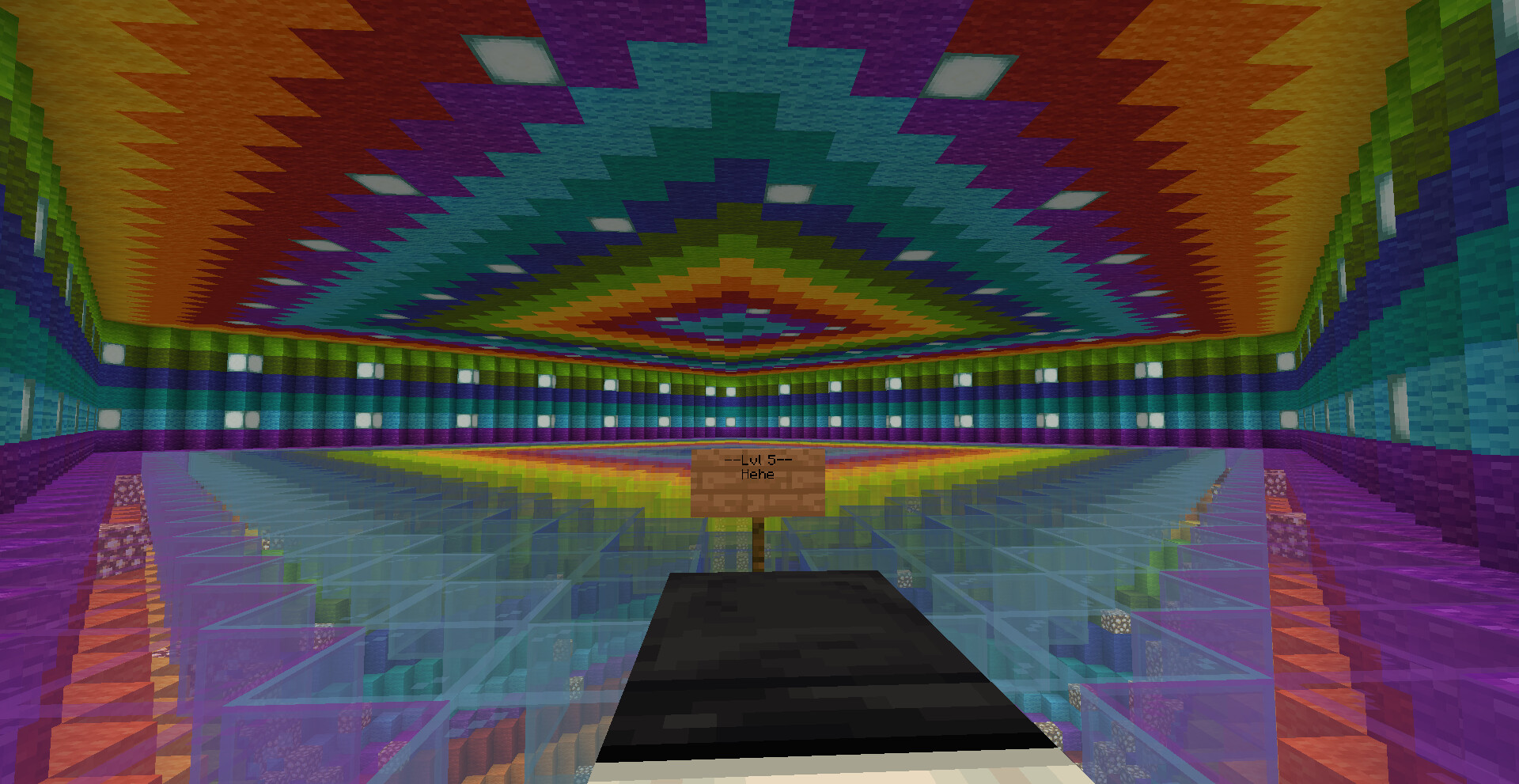 A Hellish Parkour Minecraft Map