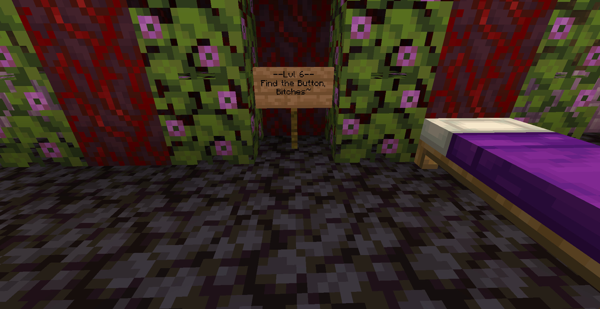 A Hellish Parkour Minecraft Map