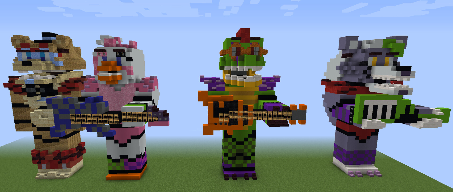 FNAFVERSE V1.90 MINECRAFT For CrepisYT Minecraft Map