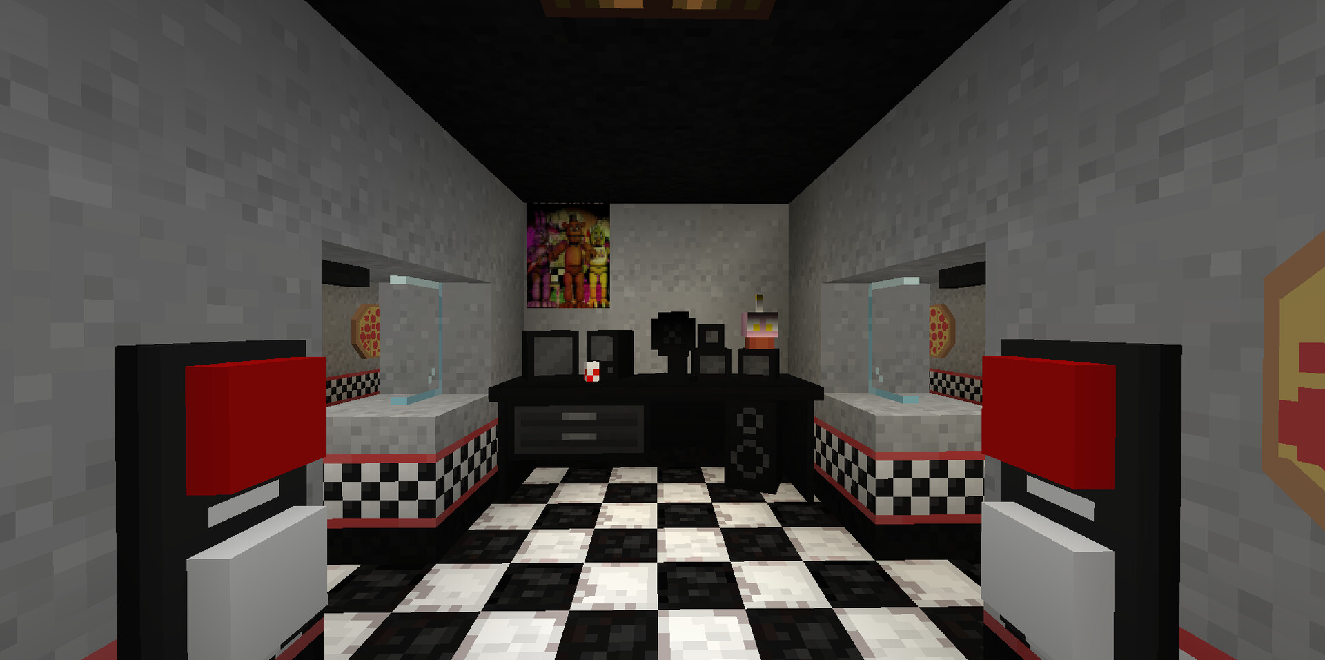 FNAFVERSE V1.90 MINECRAFT For CrepisYT Minecraft Map