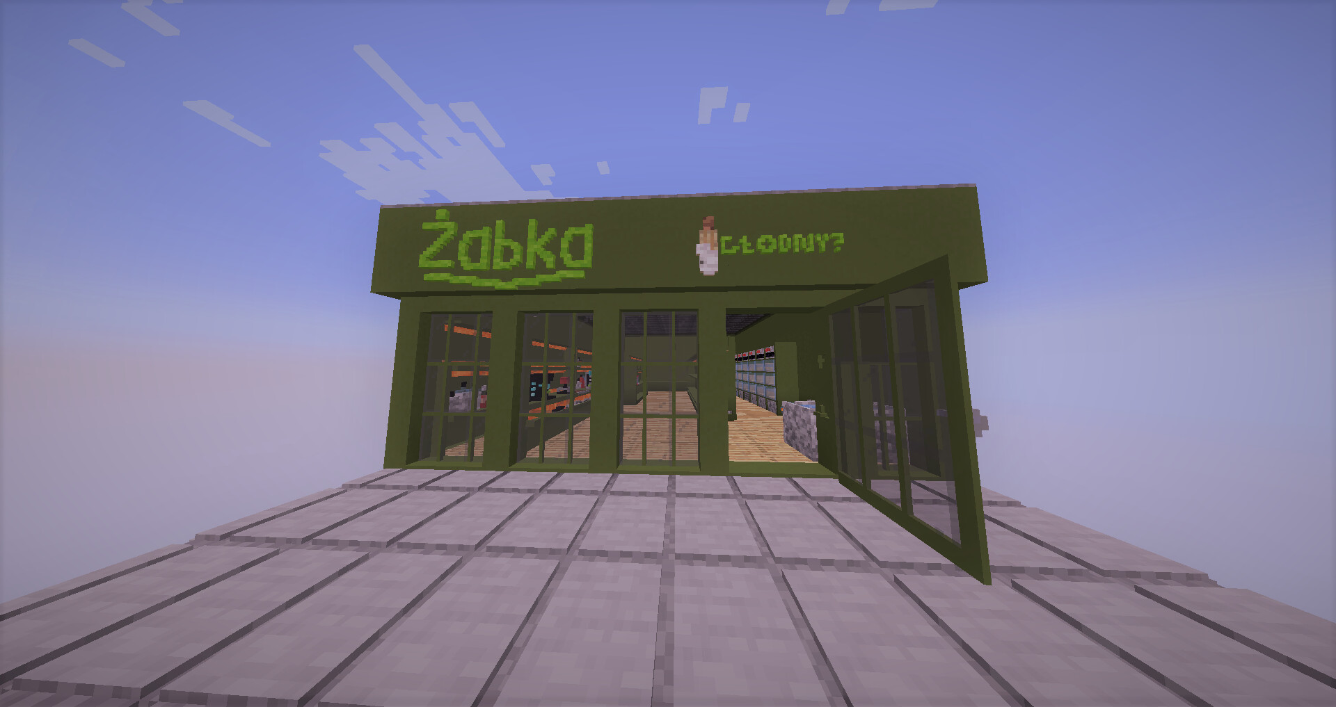 Polish grocery store "Żabka" Minecraft Map