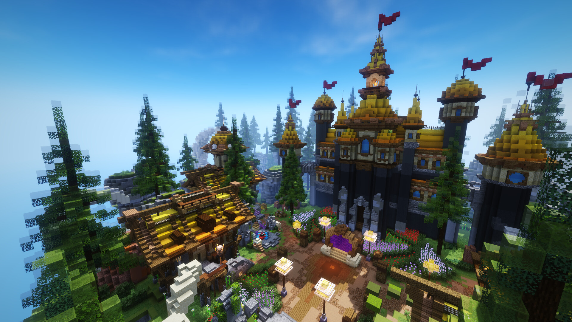 AuthMe - Castle of Yellow Minecraft Map