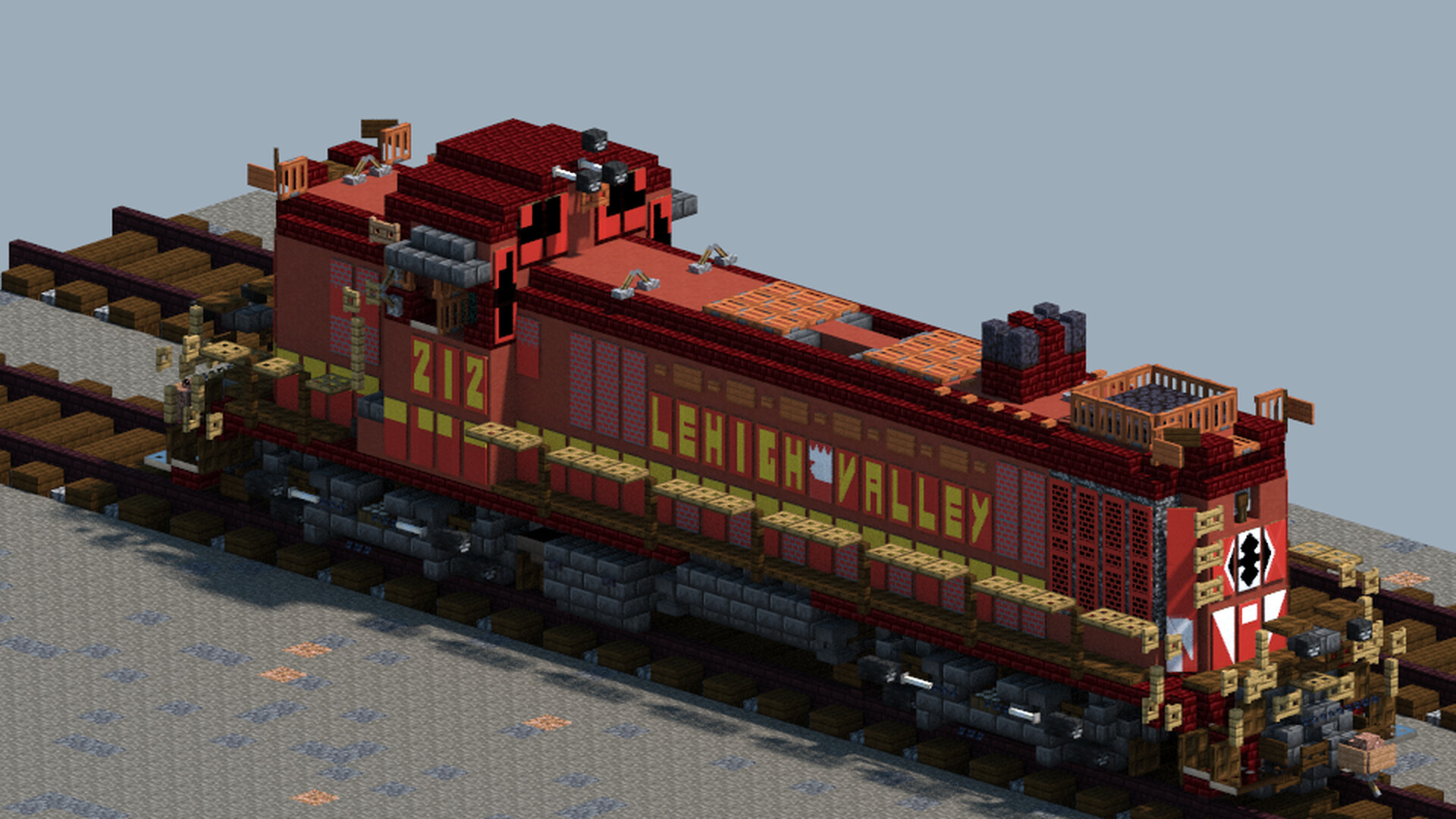 Alco RS-3, Diesel locomotive [With Download] Minecraft Map