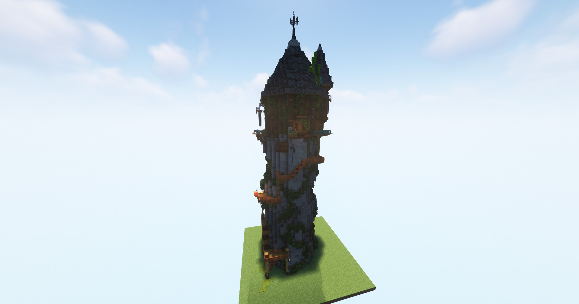 Epic Wizard Tower (Full Interior) Minecraft Map