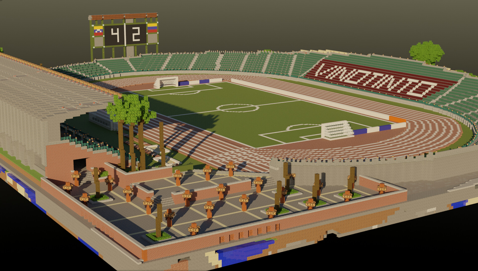 Olympic Stadium Minecraft Map