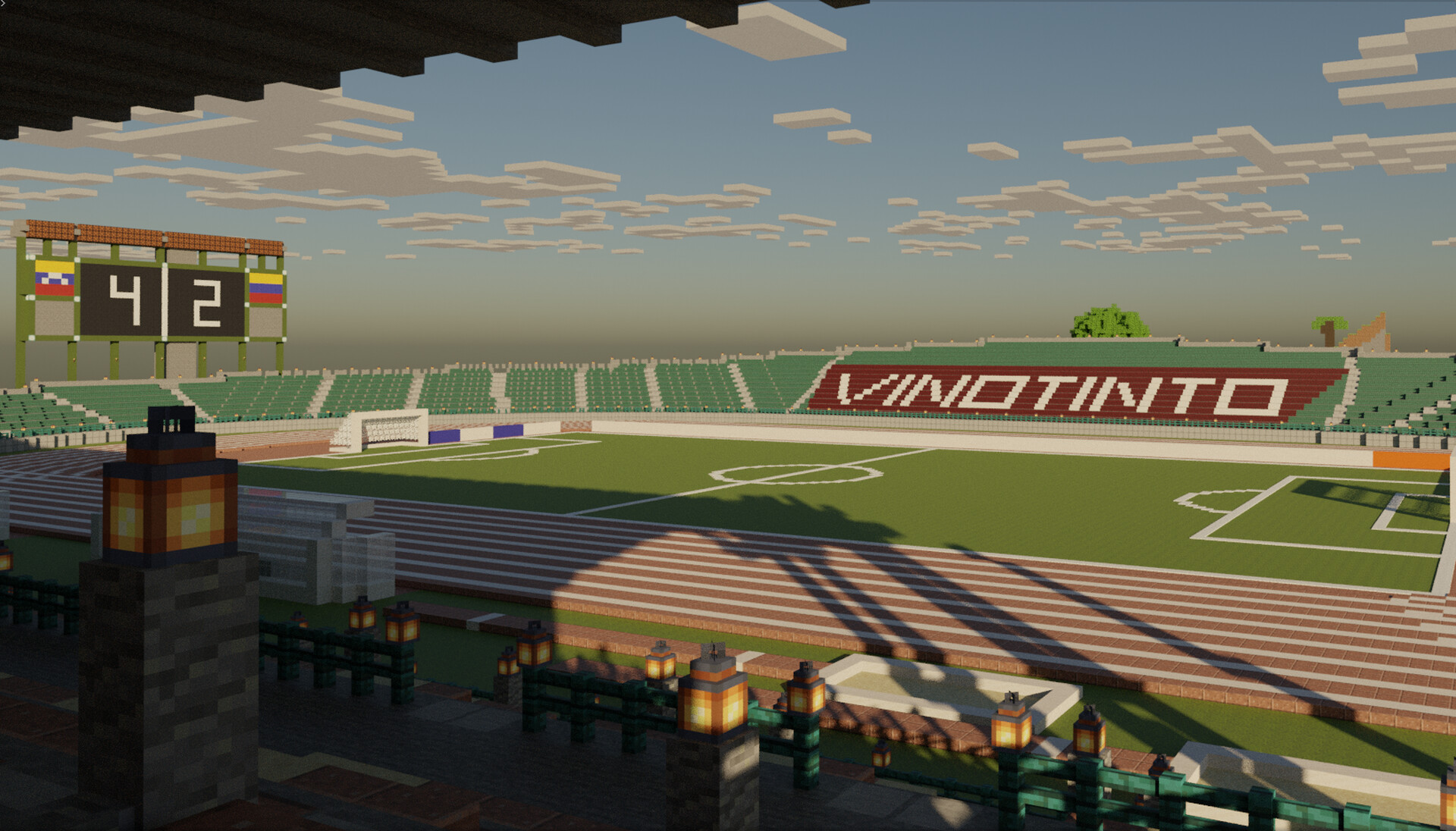 Olympic Stadium Minecraft Map