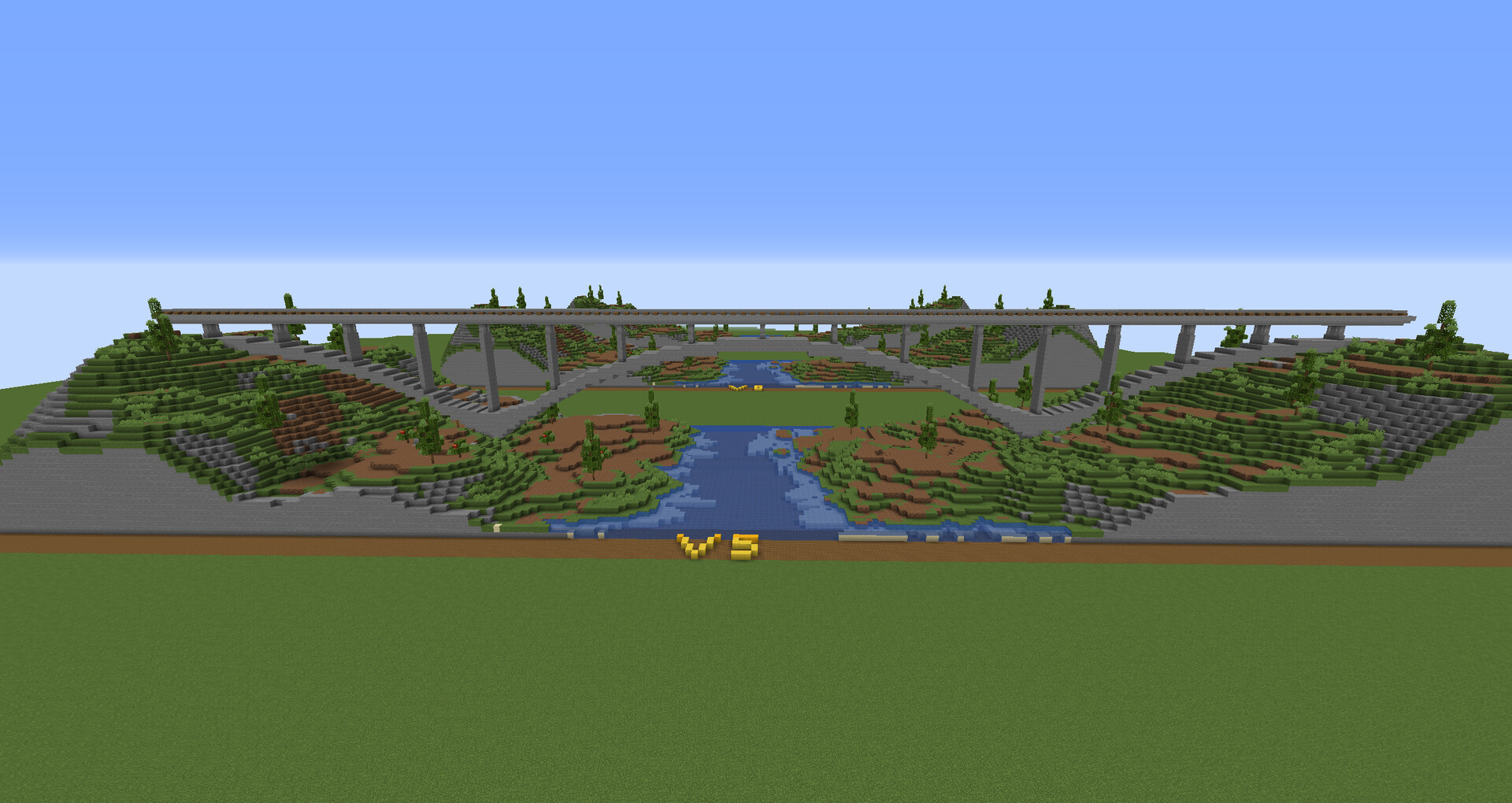 Bridge 5 Minecraft Map