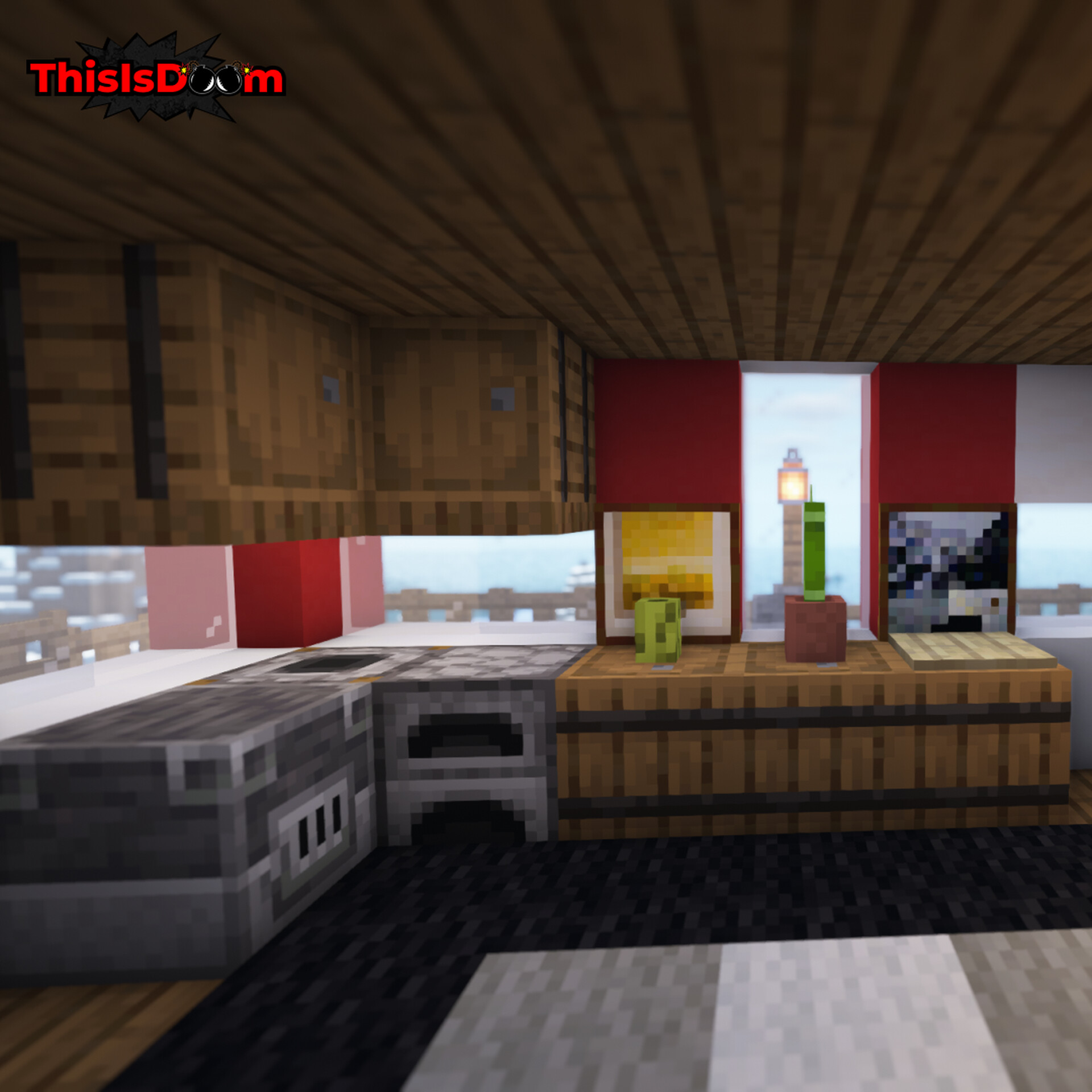 Japanese Stilt House (Build and Litematic) Minecraft Map