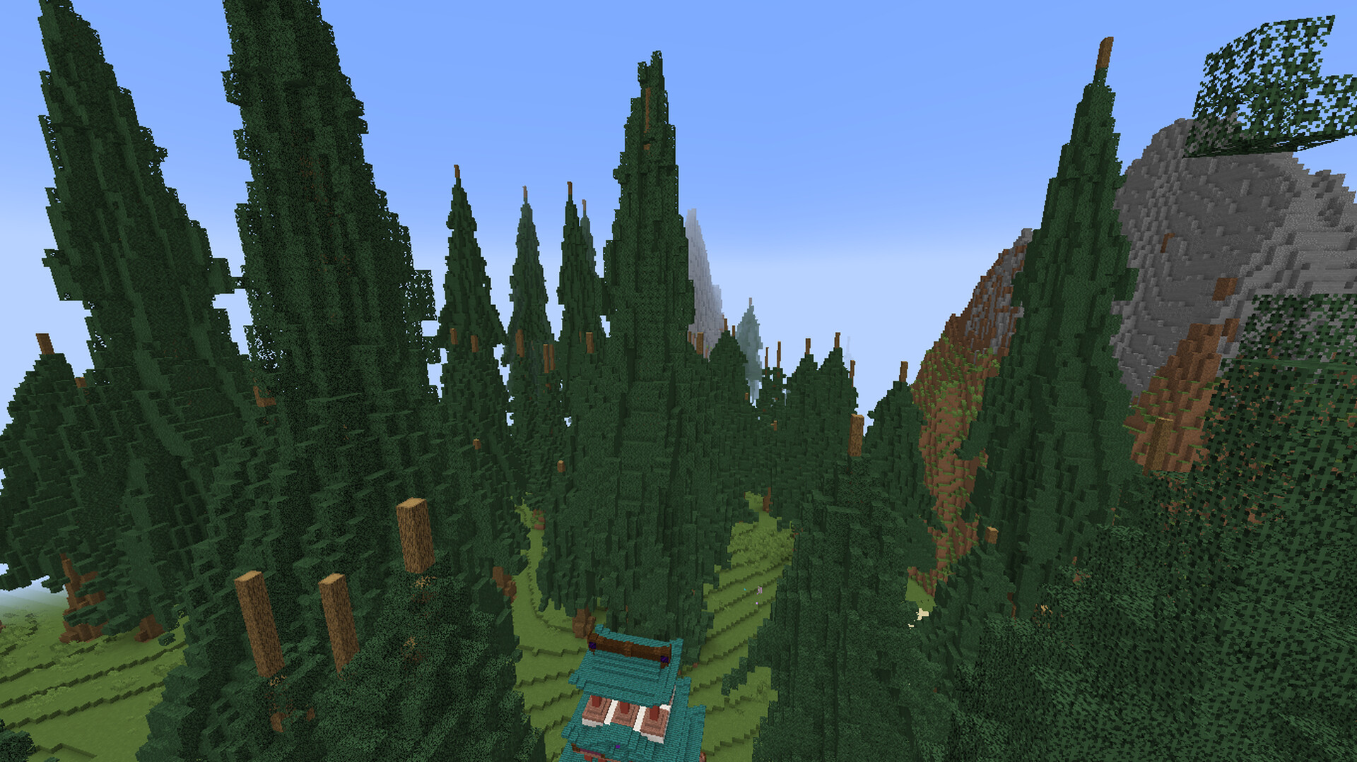 Forest survival Minecraft Map